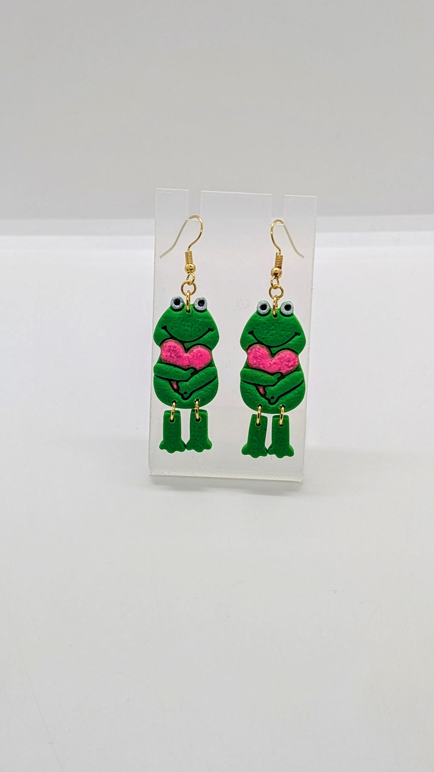 Frog & Heart Dangling Legs, 3-Piece Cutter Set: Ceramics, Pottery, Pol ...