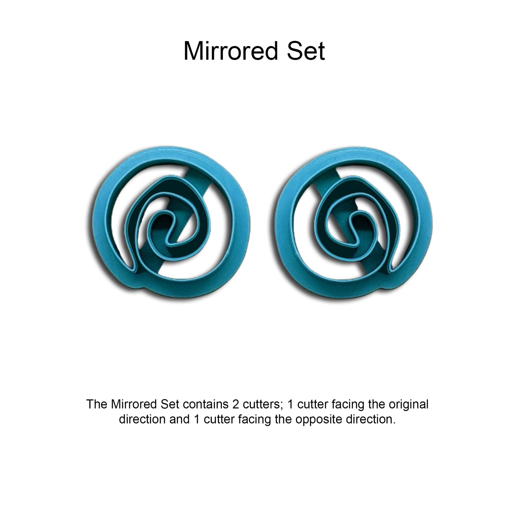 Organic Swirl Cutter for Ceramics, Pottery, Polymer Clay & Fondant - M ...